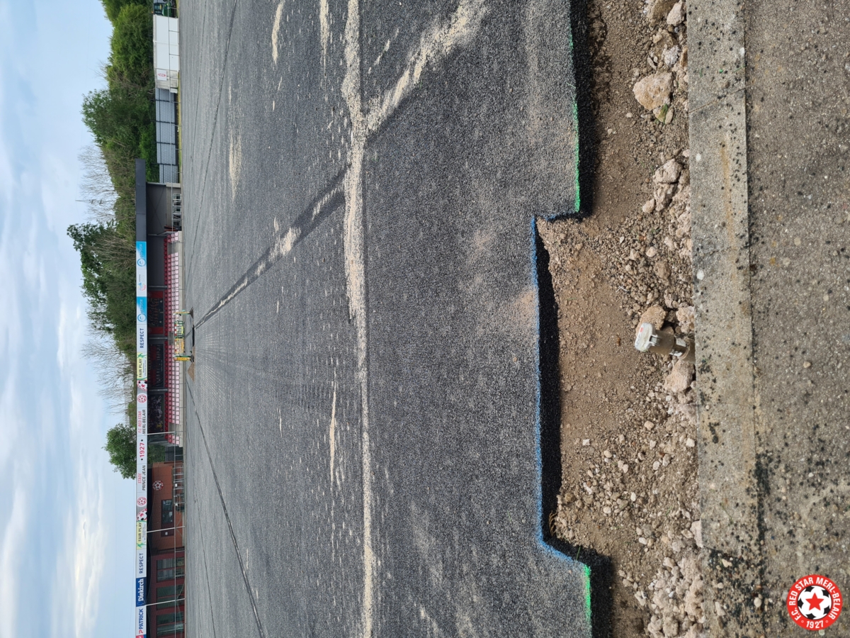 FC Red Star Merl-Belair - Rénovation du terrain Stade Prince Jean à Merl