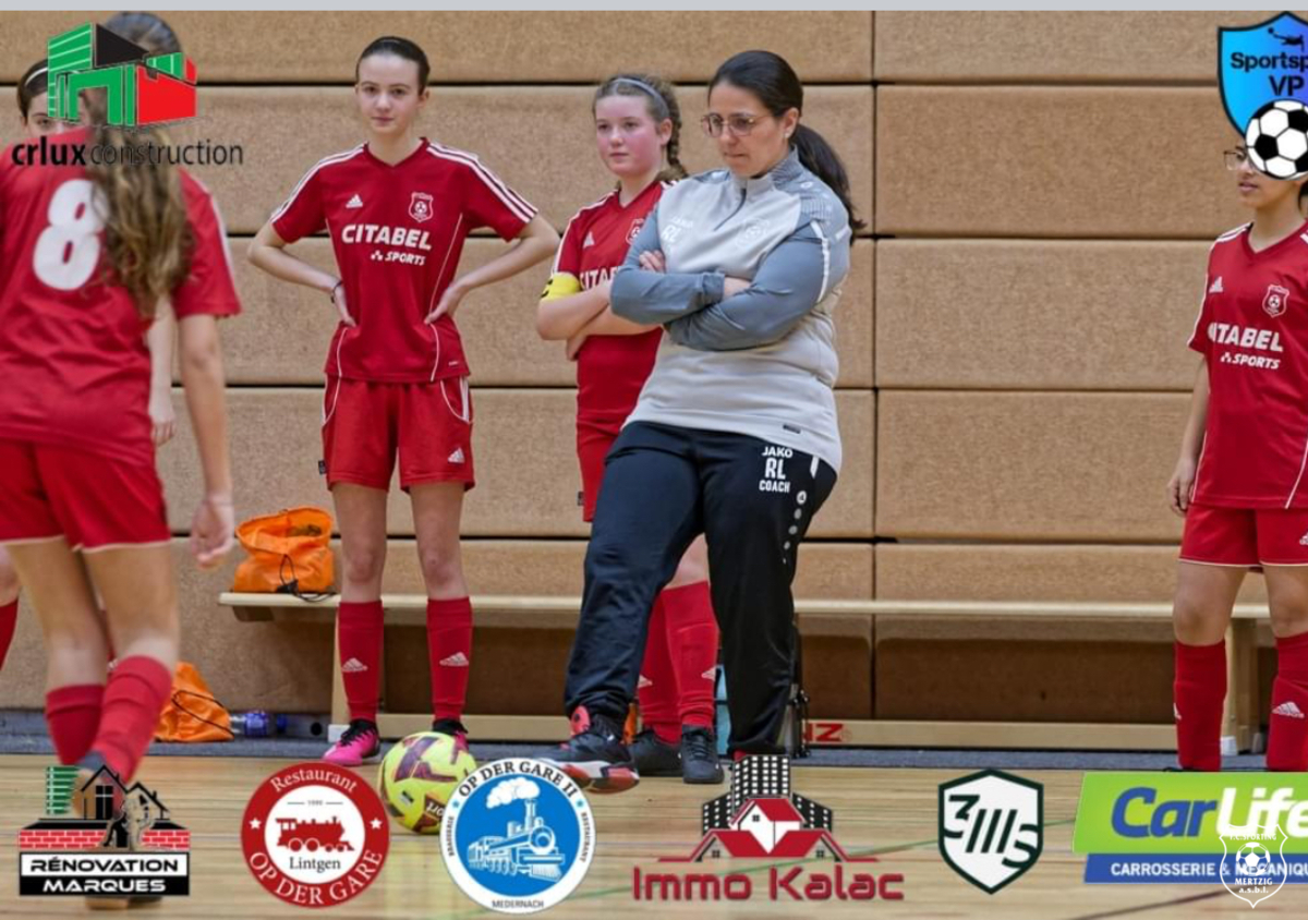 FC Sporting Mertzig - Tournoi en salle Juglinster. Jeunes Filles