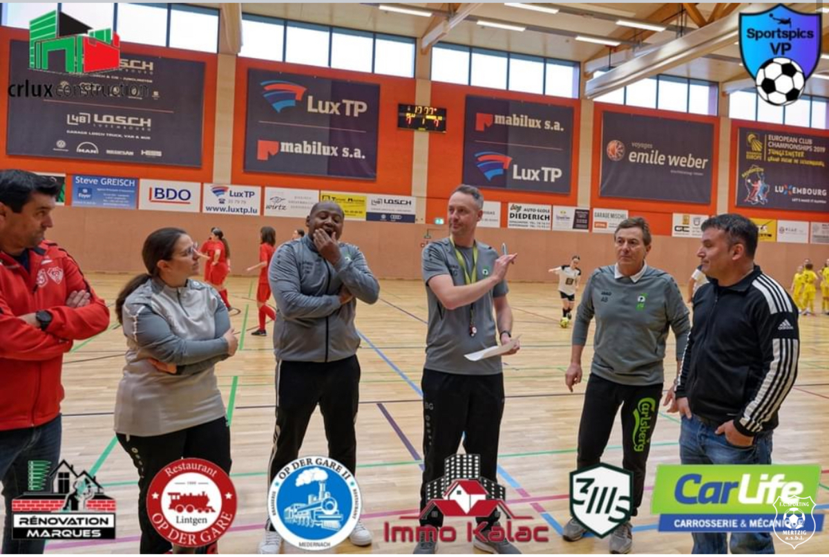 FC Sporting Mertzig - Tournoi en salle Juglinster. Jeunes Filles